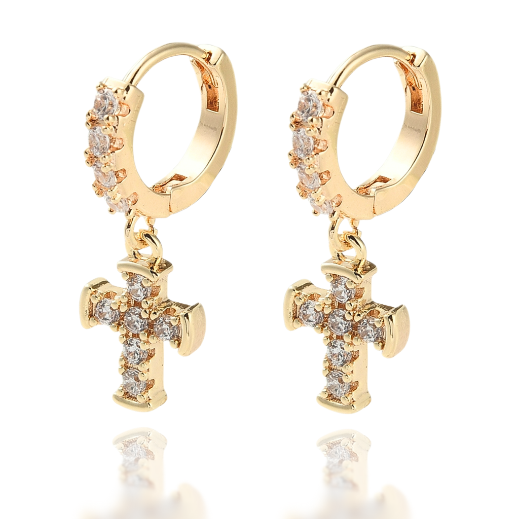 Love Came Down Huggies in Gold and Silver – AMADI Jewelry