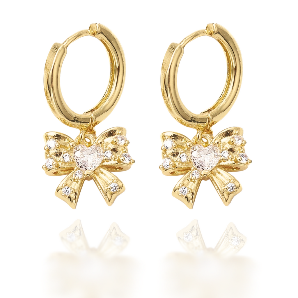 Gift of Grace Huggies in Gold and Silver – AMADI Jewelry